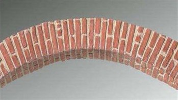 Arche en imitation brique alhambra | Plastruction