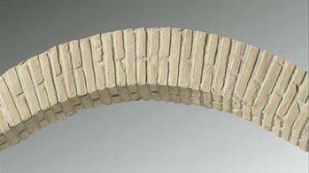 Arche en imitation brique alhambra ocre | Plastruction